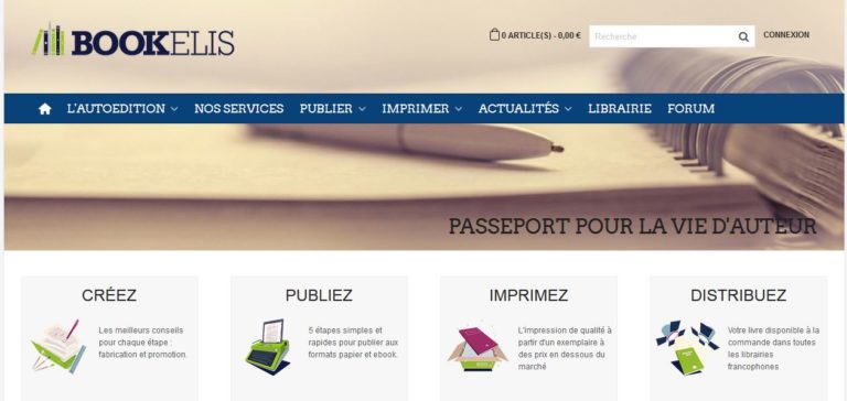 Avis et informations sur Bookelis - auto-édition | Publier son Livre